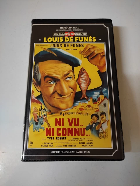 VHS NI VU Ni Connu René Château Louis de Funès Cassette K7 comédie EUR 5,00 - PicClick FR