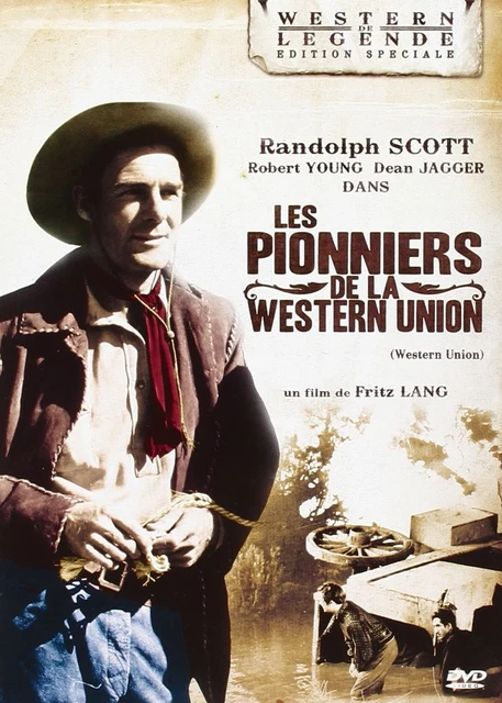 LES PIONNIERS DE la western union (DVD) Robert George Young Randolph ...