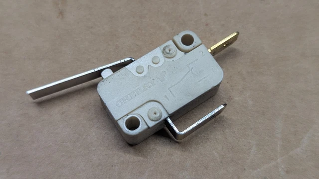 CHERRY D45X 262A 2-Pin Limit Micro Switch 16A 250VAC Normally closed ...
