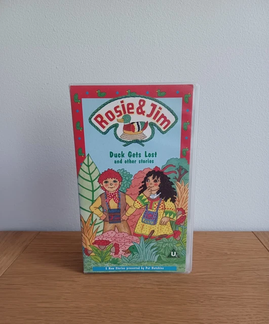 VINTAGE ROSIE AND Jim VHS Tape Duck Gets Lost and Four Other Stories ...