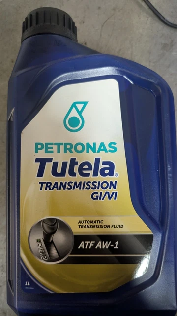 PETRONAS TUTELA TRANSMISSION GI/VI AUTOMATIC TRANSMISSION FLUID ATF AW ...