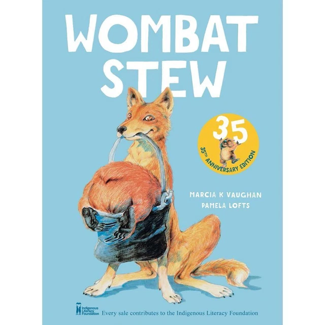SCHOLASTIC CHILDRENS BOOK Wombat Stew 35th Anniversary Edition $28.99 ...