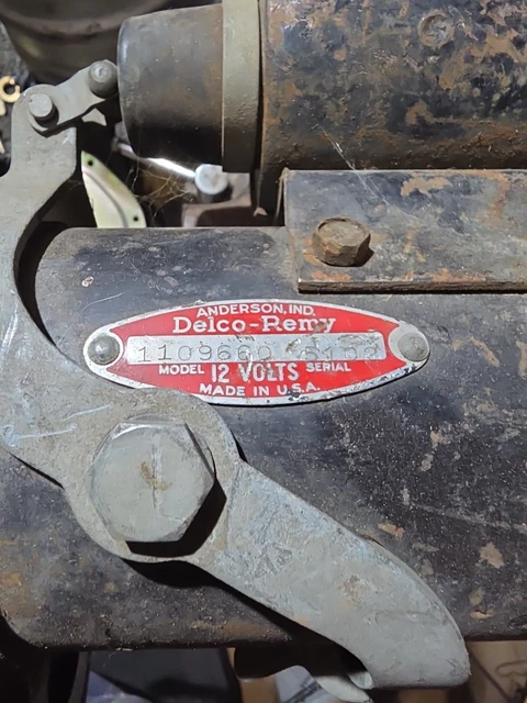 DELCO-REMY STARTER 12V P/N 1109660 CORE / PARTS $98.16 - PicClick CA