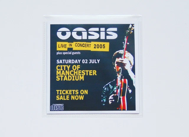OASIS ~ CITY of Manchester Stadium - JUL 02 2005 live £4.00 - PicClick UK