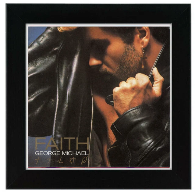GEORGE MICHAEL FAITH Debut Solo Studio Album Cover Poster Giclée Print ...