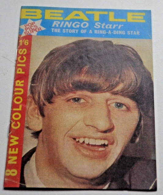THE BEATLES RINGO Starr 1960's Pop Pics magazine £5.99 - PicClick UK