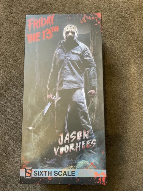 SIDESHOW COLLECTIBLES JASON Voorhees, Friday The 13th, 1/6 Scale Figure ...