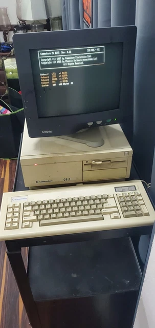 RARE VINTAGE COMMODORE Colt Computer PC10C / PC20C Tested MAKE AN OFFER ...