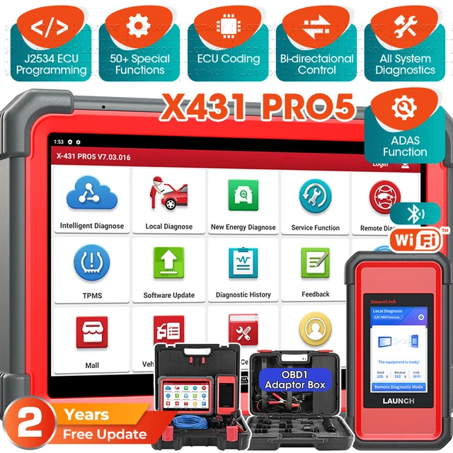 2025 LAUNCH X431 PRO 5 Profi OBD2 Diagnosegerät Alle System ECU ...
