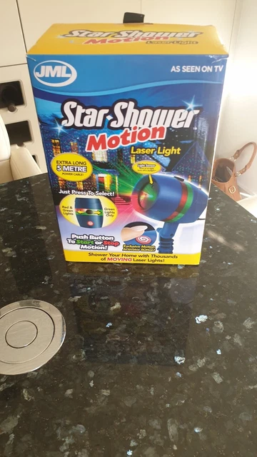 2 X JML Star Shower Motion LED Laser Light £15.00 - PicClick UK