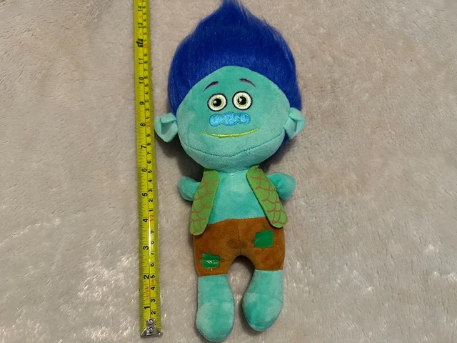 DREAMWORKS TROLLS PLUSH 14 Inch (window attachment) Blue Hair £7.95 ...