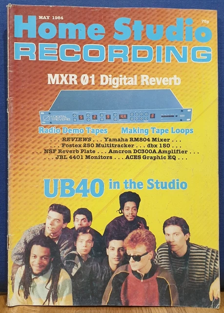 HOME STUDIO RECORDING May 1984 UB40 cover Magazine £2.00 - PicClick UK