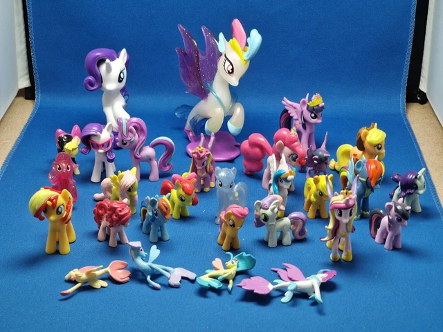 MY LITTLE PONY Job Lot Mixed Mini Figures Large Bundle Of Collectible ...
