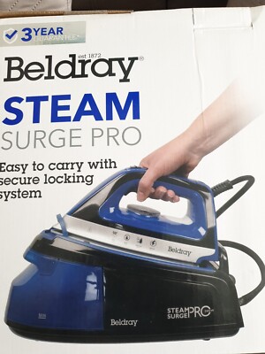 BELDRAY BEL0775 STEAM Surge Pro Iron with Vertical Steaming - Blue £57. ...