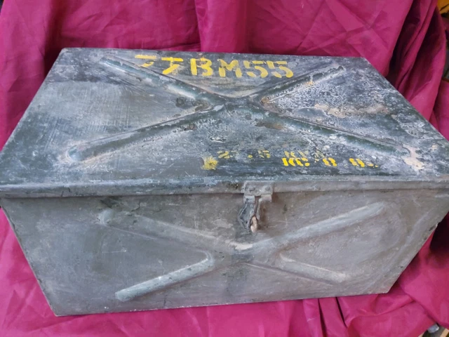 BRITISH MILITARY TOOL / STOWAGE BOX 1950s £15.00 - PicClick UK