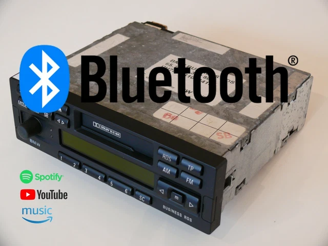 BMW BUSINESS RDS BLUETOOTH FSE RADIO E36 E38 E34 E30 E31 Z3 E28 M3 740 ...