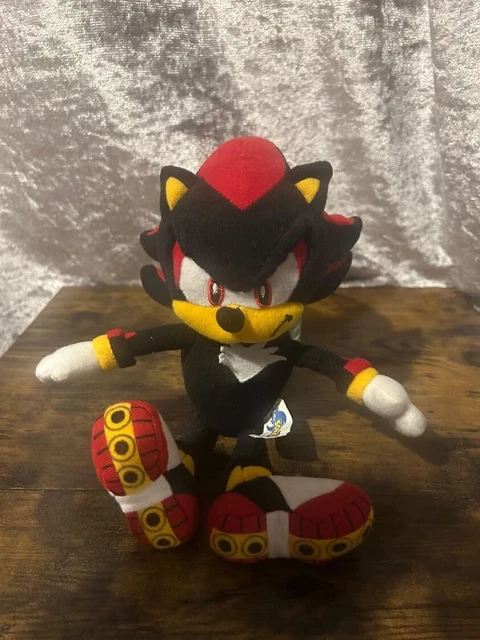 SHADOW THE HEDGEHOG Rare Sonic X Plush Amusement Toy Gosh UK £37.07 ...