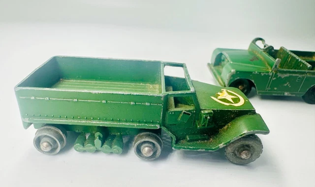 3X LESNEY/CLASSIX; WWII M3 Halftrack/Land Rover Series II/WW2 Bedford ...