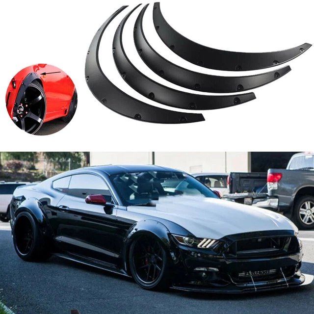 3.5& CAR FENDER Flares Wide Body Kit Wheel Arches Black For Ford ...