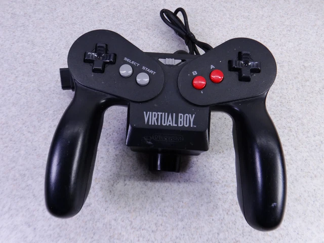 NINTENDO 3D VIRTUAL Boy VB GAME CONTROLLER Pad VUE-005 & AC Adapter Tap ...