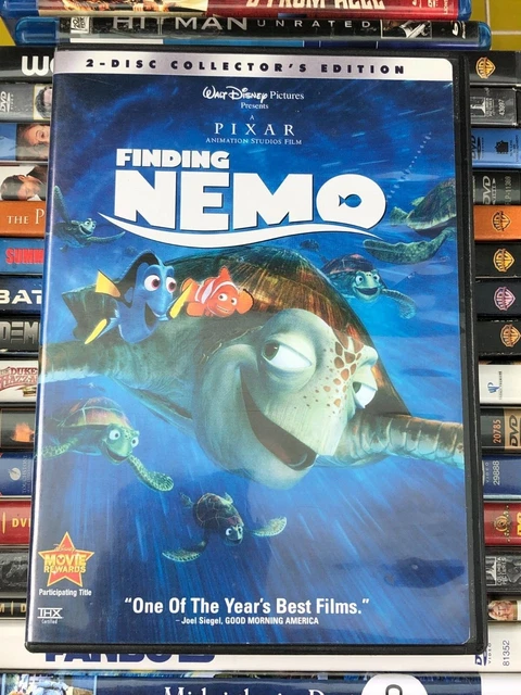 FINDING NEMO - Disney Pixar - DVD - 2 Disc Collector's Edition - Family ...