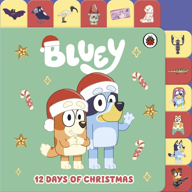 BLUEY | BLUEY: 12 Days of Christmas Tabbed Board Book | Buch | Englisch (2023) EUR 10,79 ...