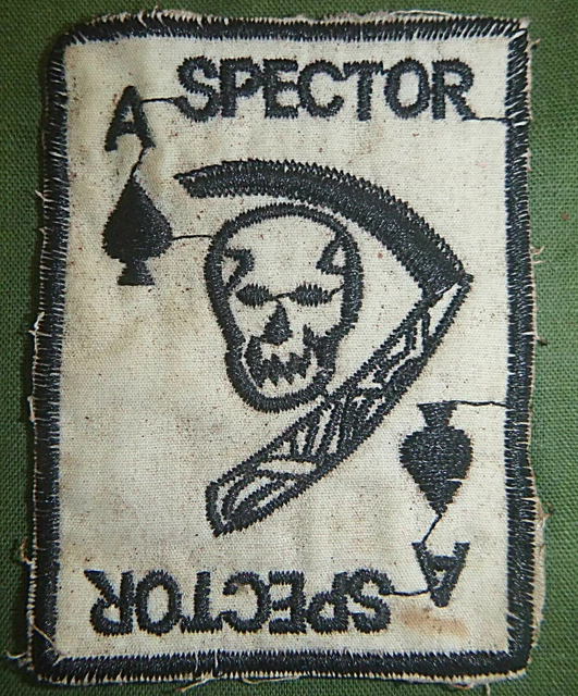 PATCH - SENSENMANN - ACE of SPADES AC-130 GUNSHIP - Spector Vietnam War ...