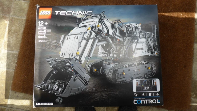 LEGO TECHNIC 42100 Liebherr R 9800 Excavator Set with Box and ...