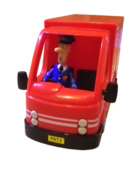 POSTMAN PAT SDS Pat 2 Delivery Van Push Along Toy with Pat in his SDS ...