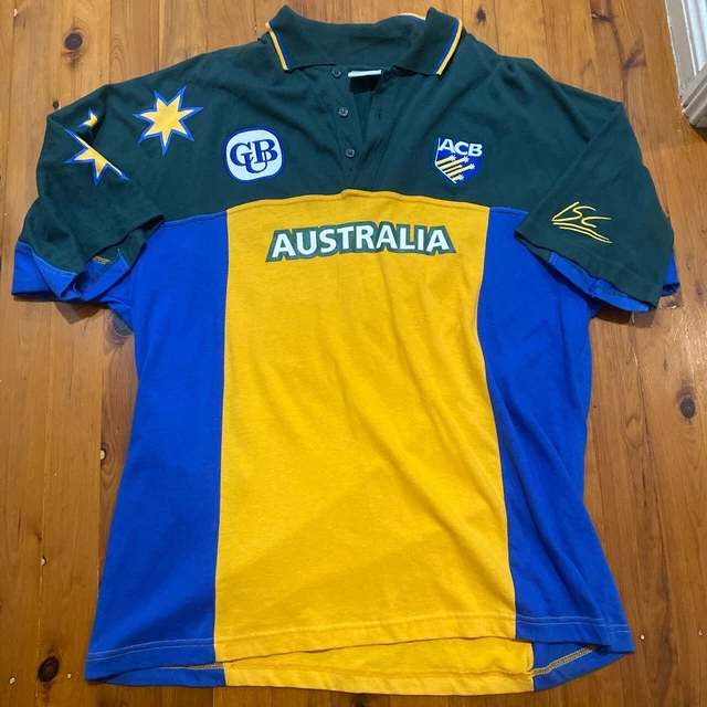 1999/2001 AUSTRALIAN CRICKET Shirt Jersey AUS ODI Vintage Cotton $130. ...