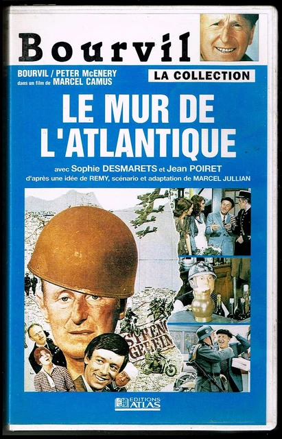 K7 VHS. BOURVIL Collection. LE MUR DE L'ATLANTIQUE. Edition ATLAS. EUR 10,99 - PicClick FR