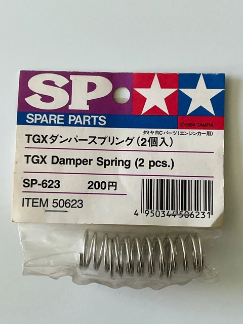 TAMIYA 9808057/50623 TGX Mk.1 Damper Spring (2 Pcs.), (Wild Dagger/WT ...