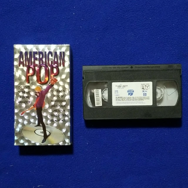 AMERICAN POP VHS Ralph Bakshi Animation 1981 OOP NLA EUR 5,95 - PicClick DE