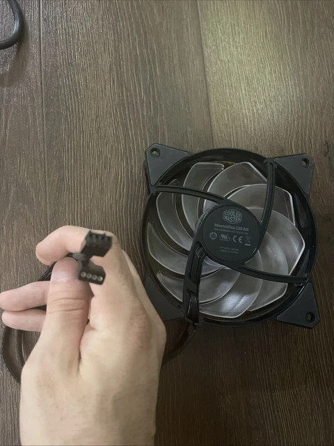COOLER MASTER MASTERFAN LED 120mm RGB Silent PC Computer Case Fan $8.99 ...