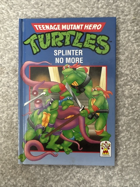 RETRO VINTAGE TEENAGE Mutant Hero Turtles - Splinter No More Hardback ...