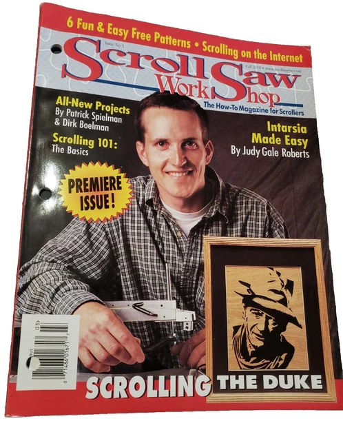 UNUSED PREMIERE ISSUE SCROLL SAW WORKSHOP MAGAZINE ISSUE #1 FALL 2000 ... UNUSED PREMIERE ISSUE SCROLL SAW WORKSHOP MAGAZINE ISSUE #1 FALL 2000 ...