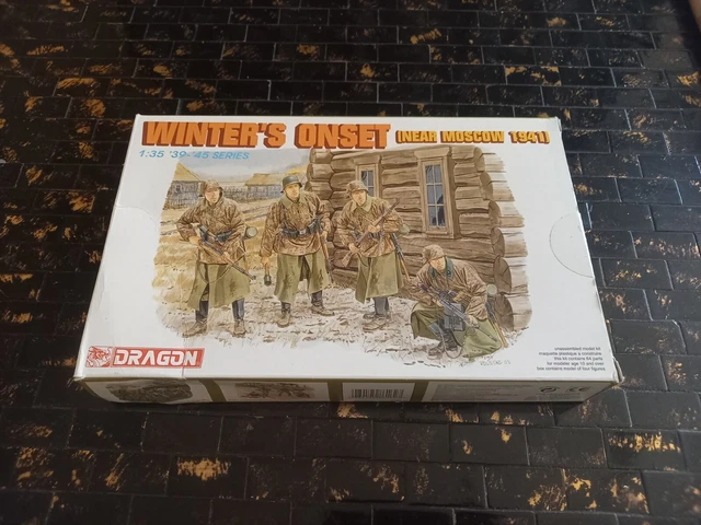 MAQUETTE DRAGON 1/35 n° 6162 - Winter's onset ( Near Moscow 1941 ) EUR ...
