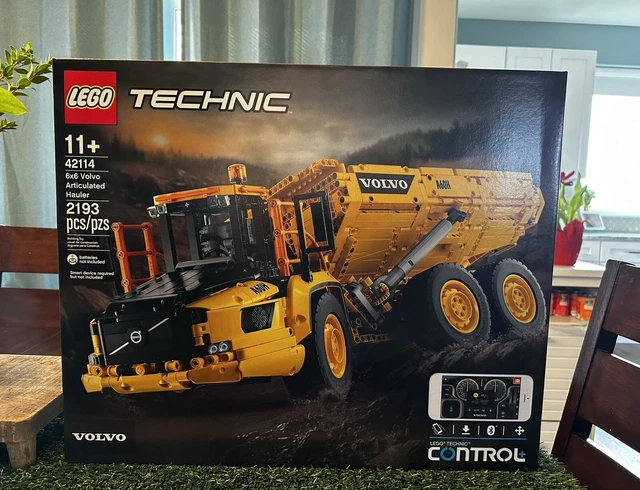 LEGO TECHNIC: 6X6 Volvo Articulated Hauler (42114) £218.12 - PicClick UK