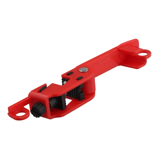 RED ELECTRICAL BOX Circuit Breaker Lockout, Tagout Breaker Box Lock ...