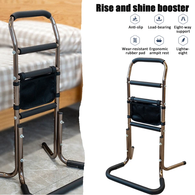 BETT AUFSTEHHILFE HÖHENVERSTELLBAR Bettgriff Verstellbar Haltegriff Aufrichter EUR 71,25 ...