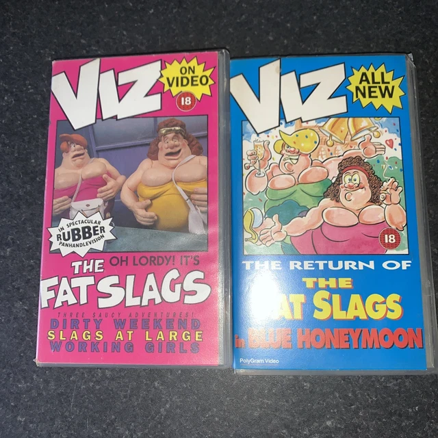 VIZ THE FAT Slags 2 X VHS Blue Honeymoon/dirty Weekend £9.04 - PicClick UK