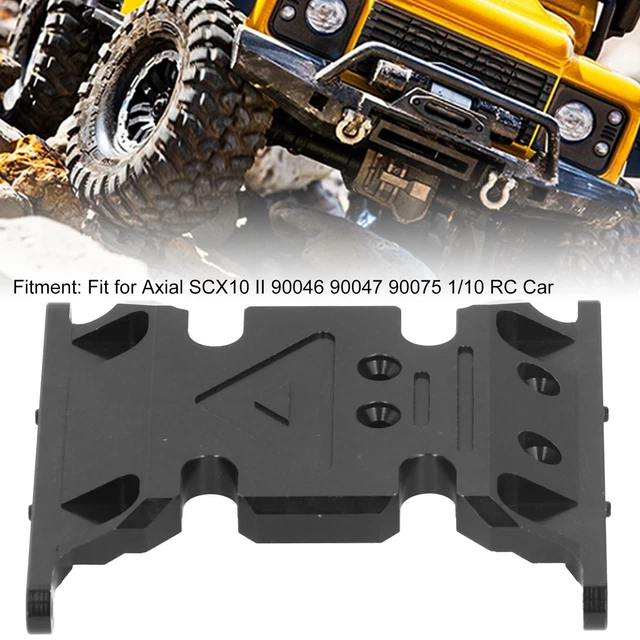 ALUMINUM ALLOY GEARBOX Mount Transmission Holder Fit For Axial SCX10 II ...