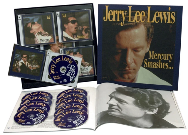 JERRY LEE LEWIS - Mercury Smashes... (10 CD Deluxe Box Set) - Rock ...