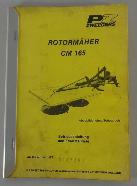 Pz cm 165 ersatzteilliste: pz cm 165 parts – ICDK