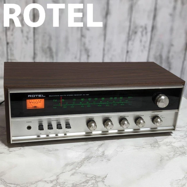 RARE ROTEL RX-150 Stéréo Récepteur Amplificateur EUR 339,47 - PicClick FR