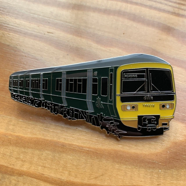 RAILWAY TRAIN ENAMEL Badge Class 166 GWR in MINT CONDITION. £9.04 ...