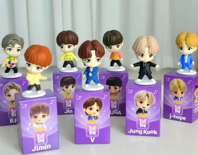 BTS TINYTAN FIGURES McDonald's Happy Meal Toy 2025 KOREA MD £19.54 ...