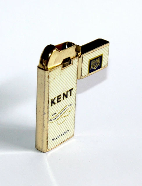 ANCIEN BRIQUET - Kent Deluxe Length - Kocrown Gl - Publicitaire Vintage ...