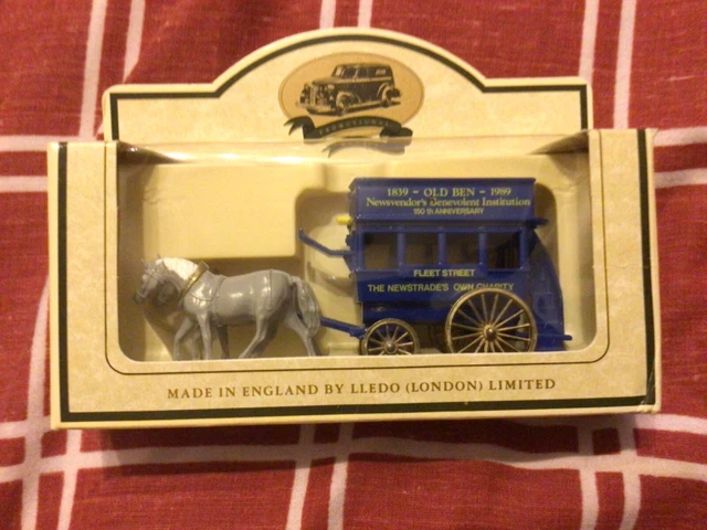LLEDO DIECAST MODEL Horse-Drawn Omnibus. "Old Ben". New & Rare. Ltd ...