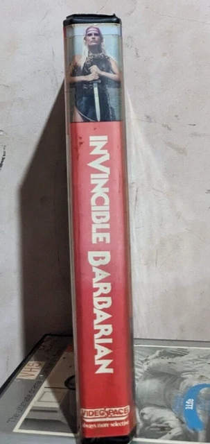 INVINCIBLE BARBARIAN AKA Gunan King of Barbarians VHS Big Box Ex Rental ...